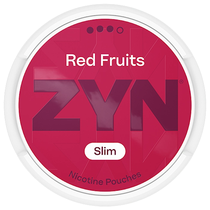 ZYN Slim Red Fruits Strong (9 mg/pouch) – Nordic Fulfillment