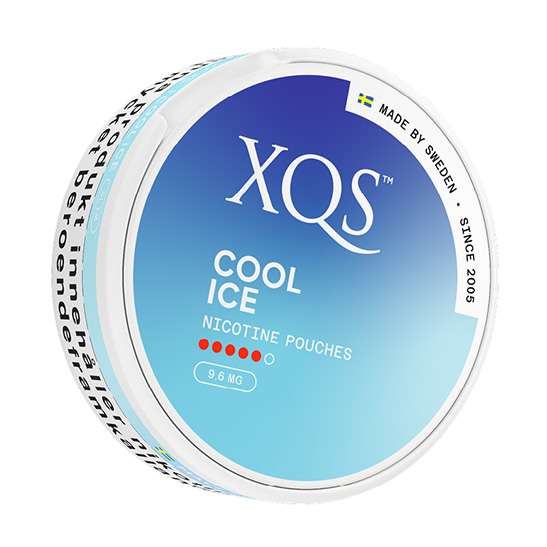 XQS Cool Ice (9.6 mg/pouch) – Nordic Fulfillment