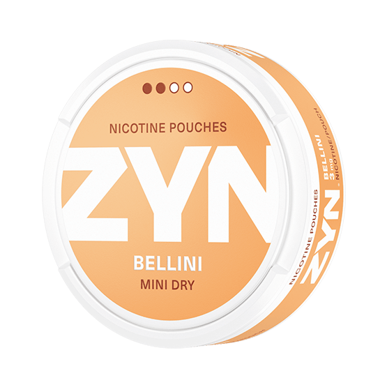 BUY ZYN Mini Dry Bellini | Peach champagne flavor, diverse range, free ...